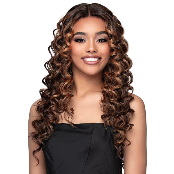 Bobbi Boss Curly Edges Synthetic Deep Part Lace Wig - MLF712 NERIAH ...