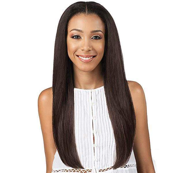Bobbi Boss Human Hair Blend Deep Part Swiss Lace Front Wig - MBLF20 ZIA ...