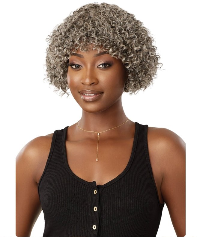 Outre 100% Human Hair Fab & Fly Gray Glamour Wig - RANDY - SoGoodBB.com