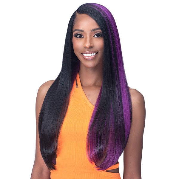 Bobbi Boss Swoop Part Series Synthetic Hair HD Lace Front Wig - MLF648 ...