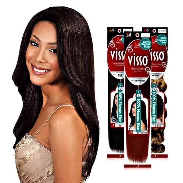 Bobbi Boss Visso Remi 100% Human Hair VISSO NATURAL YAKY 8"~22 ...